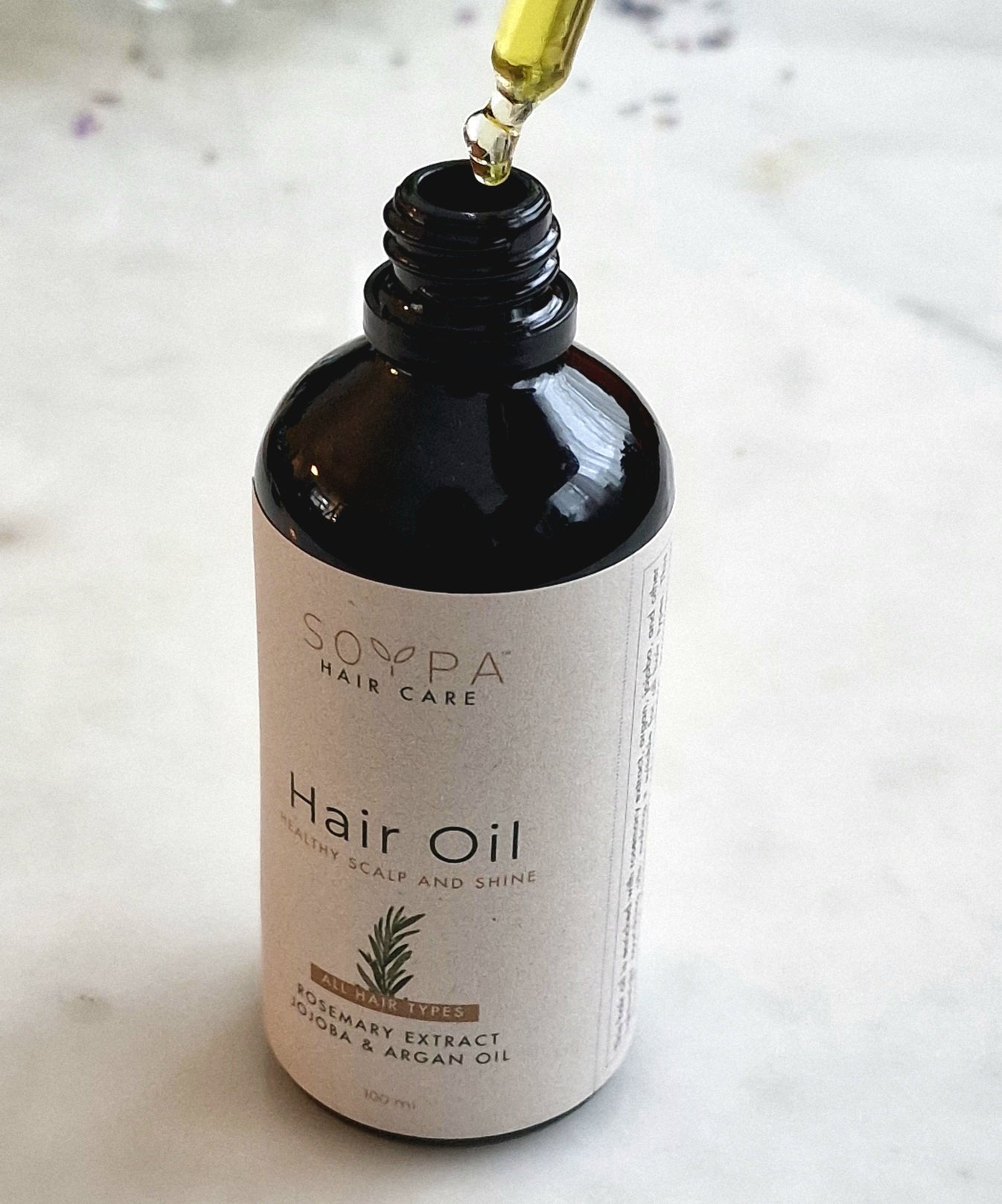 Nourishing hair oil - healthy scalp and shine (100ml) – SOYPA